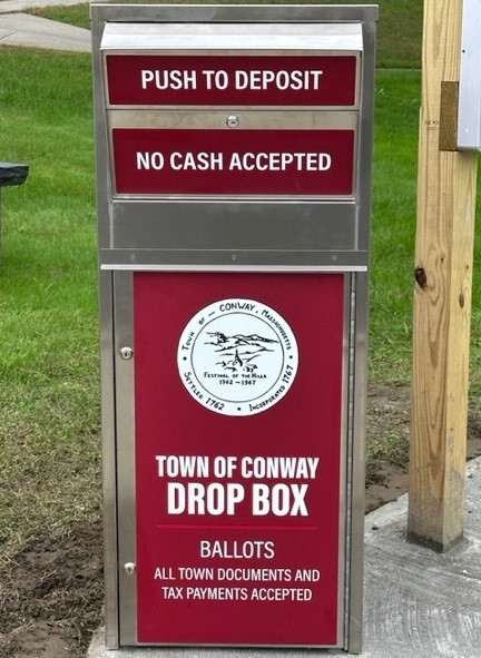 Town Hall Drop Box - Town of Conway MA